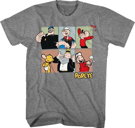 Classic Characters Popeye T Shirt