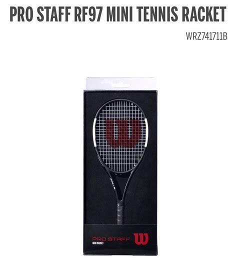 Prostaff Rf 97 Mini Tennis Racket Sports Equipment Sports And Games