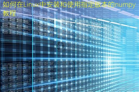 如何在linux中安装和使用指定版本的numpy教程