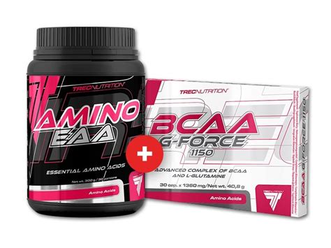 Trec Amino Eaa 300 G Bcaa G Force 30 Kap Promo