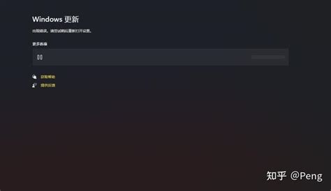 求助：win更新显示出现错误，并且没有win update服务 知乎