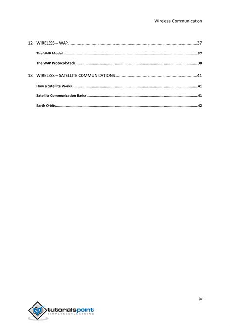 Wireless Communication Tutorial Pdf