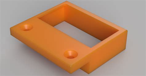 Surface Mounted Sensor Mount By Thunderhead Download Free Stl Model