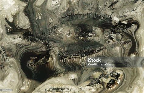 추상 대리석 파스텔 민트 블루 화이트 골드 컬러 페인트 배경 대리석 패턴으로 아크릴 텍스처 0명에 대한 스톡 사진 및 기타