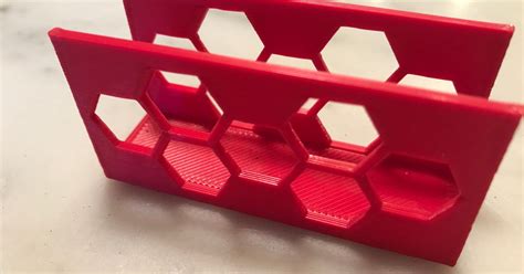 Minimalist Hex Sponge Holder By Lacemaker Download Free Stl Model