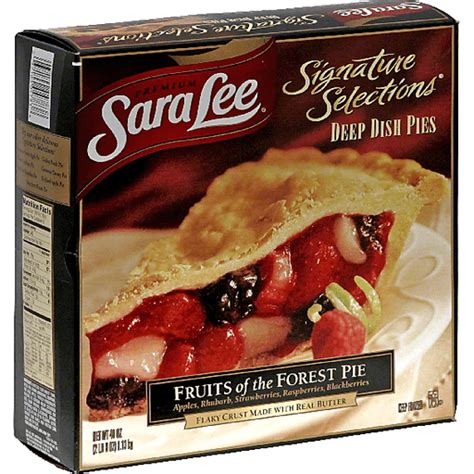 Sara Lee Signature Selects Pies Deep Dish Fruits Of The Forest