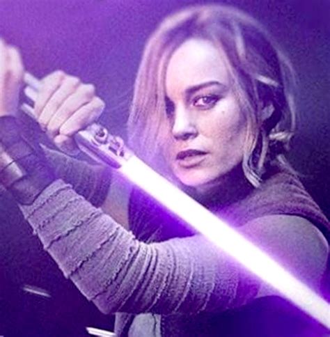 Бри Ларсон показали в «Звездных войнах со световым мечом