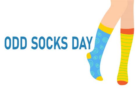 430 Wearing Odd Socks Stock Illustrations Royalty Free Vector