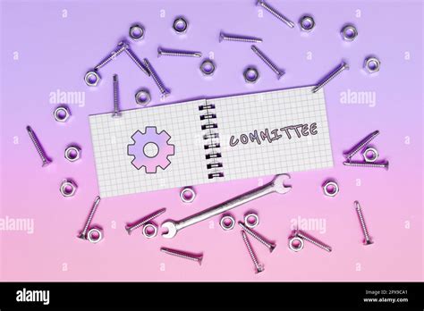 Handwriting Text Committee Business Idea Group Of People Appointed For