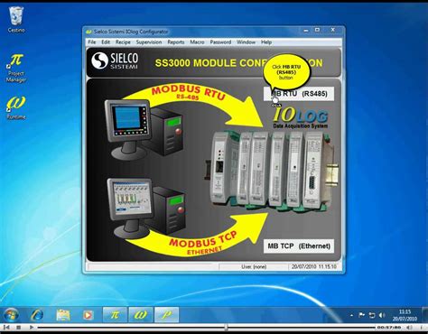 Winlog Scada How To Configure Iolog Ss3000 Modules In Modbus Rtu Youtube