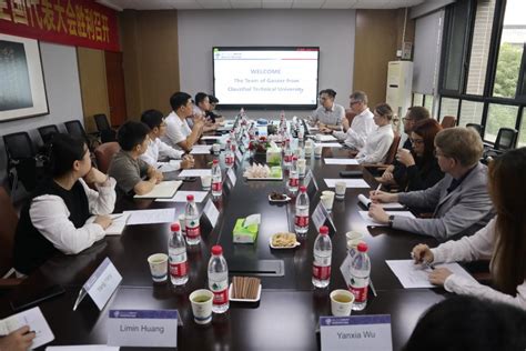 德国克劳斯塔尔工业大学代表团访问学校 西南交通大学新闻网