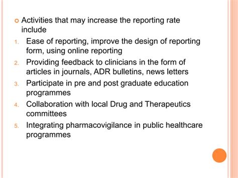 Adverse Drug Reaction Monitoring And Reporting Ppt