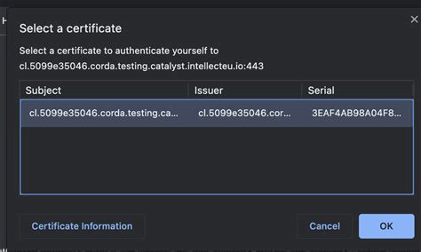 Install Mtls Certificates And Test Network Catalyst Blockchain Manager