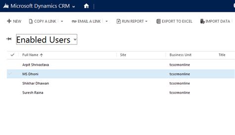Arpit S Dynamics 365 Blog How To Enable Disable Users In Dynamic CRM