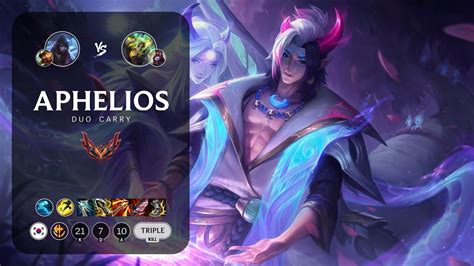 Aphelios ADC Vs Zeri KR Grandmaster Patch 13 6 YouTube
