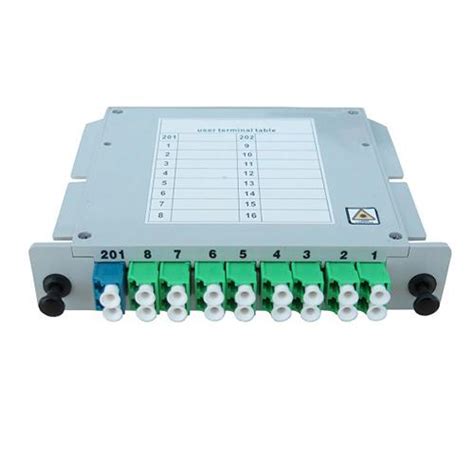 Mini Plug In Type Plc Splitter Module Fibicon