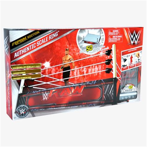 Wwe Authentic Scale Raw Ring Playset