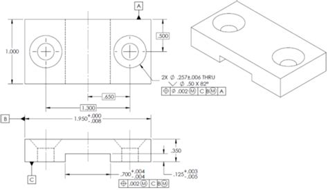 Solved Calculate The Positional Tolerance Zone Size For The
