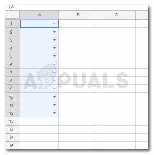 How To Create A Drop Down List On Google Sheets Appuals