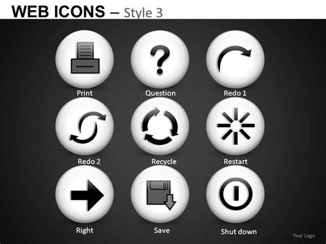 Web Icons Style 3 Powerpoint Presentation Slides Db Powerpoint Templates Backgrounds