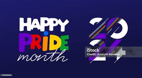 2024 Lgbt 프라이드 타이포그래피 벡터 템플릿 로고 Lgbtq 2024 무지개 깃발 색상이 있는 프라이드 텍스트 프라이드