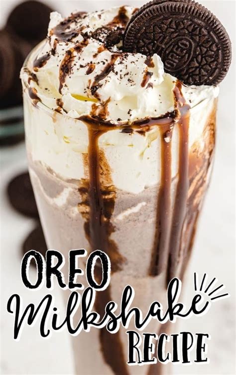 Oreo Milkshake Recipe Golightly Food Artofit