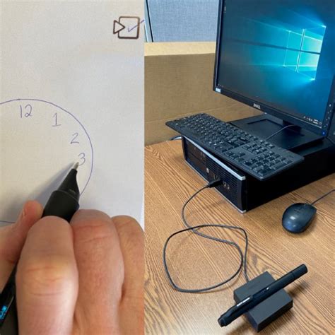 Digital Clock Drawing Test Digital Pen Smart Paper And Docking Setup Download Scientific