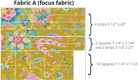Dutchmans Puzzle Block 3 Yard Quilt Pattern