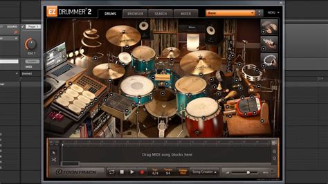 Toontrack Ezdrummer Virtual Drum Software Ph