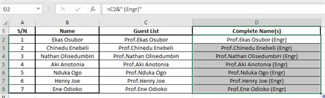 How To Add Text To The Beginning Or End Of All Cells In Excel