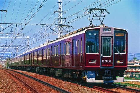 阪急電鉄 阪急8300系電車 8301 大山崎駅 鉄道フォト・写真 By 丹波篠山さん レイルラボraillab