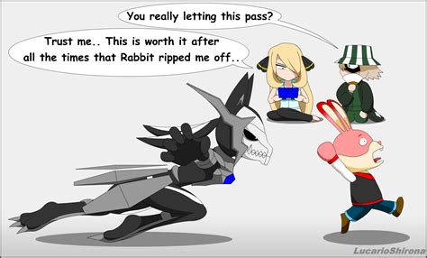 After That Arcade Bunny By Lucarioshirona On Deviantart