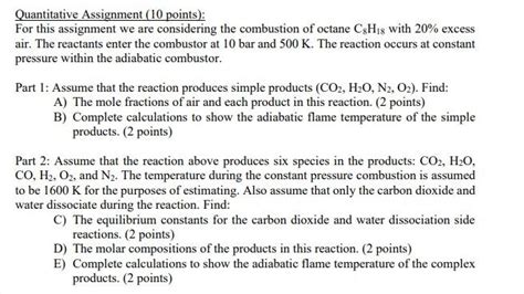 Solved Quantitative Assignment 10 Points For This