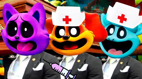 CATNAP EXPERIMENTS Poppy Playtime Chapter Coffin Dance Meme Song Cover YouTube