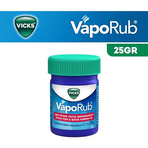 Jual Vicks Vaporub Obat Gosok Flu 25 Gr Obat Flu Balsem Flu Balsem