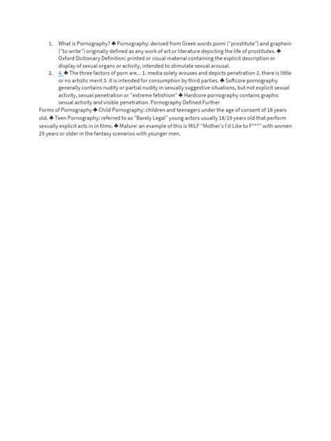 Pornography Pdf