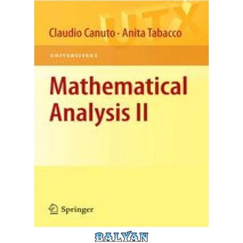 خرید و قیمت دانلود کتاب Mathematical Analysis Ii ترب