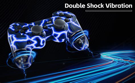 Wireless Controller For Ps 3 Motion Sense Double Vibration Upgraded Gaming Remote