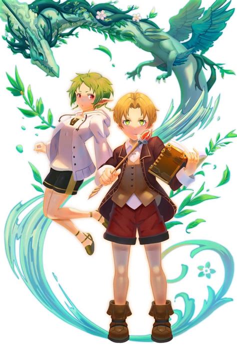 Beautiful Rudeus And Sylphy Art R Mushokutensei