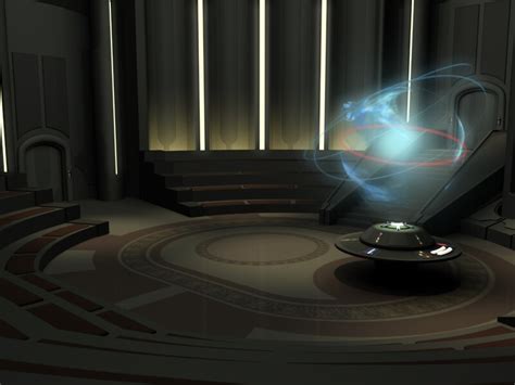 Artstation Jedi Temple Control Board Room