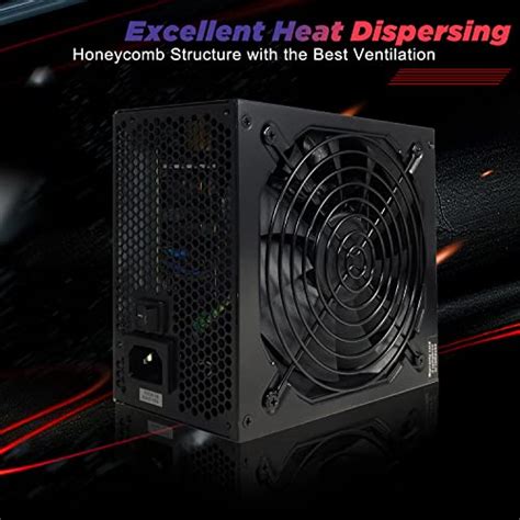 Powerspec 650 Watt 80 Plus Gold Semi Modular Atx Power Supply Active Pfc Sli Crossfire Ready