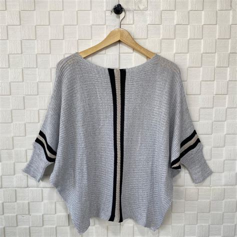 Jual Rajut Batwing Blouse Oversize Wanita Atasan Wanita Jumbo Big Size