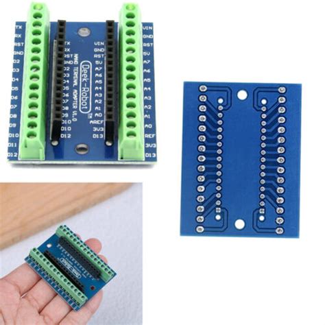 Nano Terminal Adapter For The Arduino Nano V30 Avr Atmega328p Module