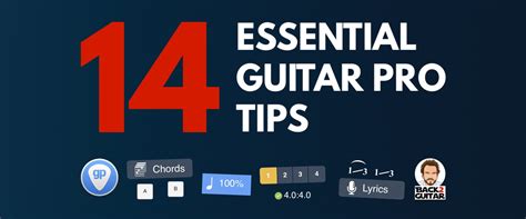 14 Guitar Pro 76 Tips You Need To Know Guitar Pro Blog Arobas Music