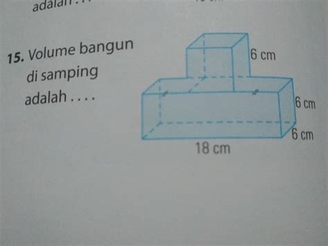 Volume Gabungan Balok Dan Balok Beinyu