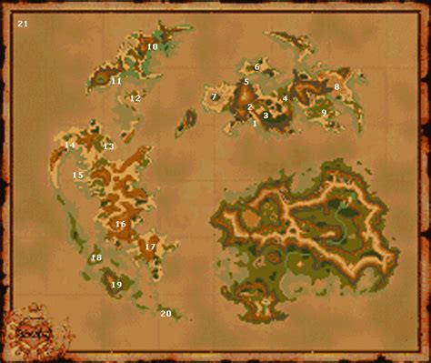 Final Fantasy IX World Map