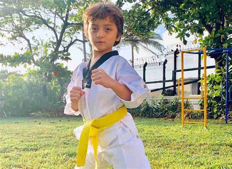 Shah Rukh Khans Son Abram Wins Gold Medal Ritz
