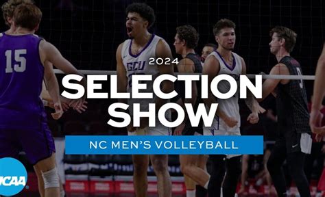 NC Men S Volleyball 2024 Selection Show VCP Volleyball