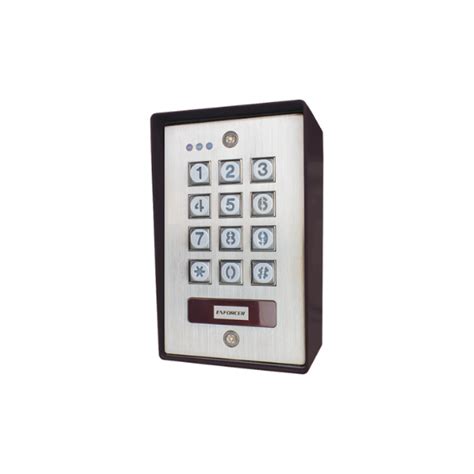 Single Outdoor Stand Alone Access Control Keypad Seco Larm Sk 1123 Sdg Carisol[jamaica]