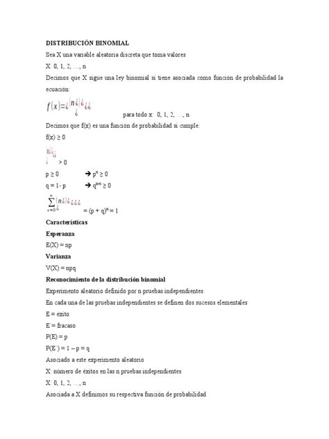 Distribuciones De Probabilidad Discretas Y Sus Aplicaciones Pdf